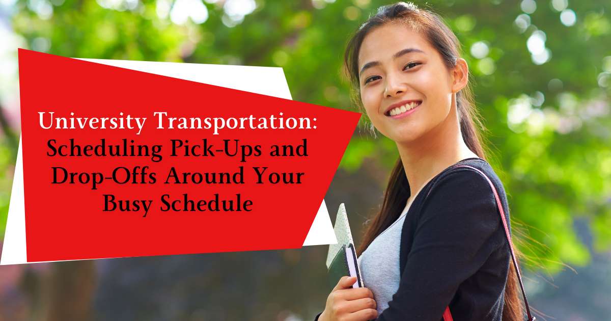 Efficient University Transportation: Tailored Pick-Ups and Drop-Offs